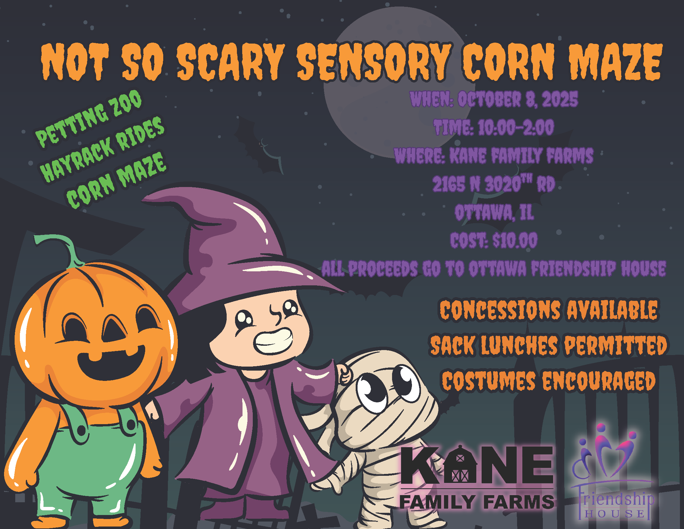 A Not-So-Scary Sensory Corn Maze! - Ottawa Friendship House